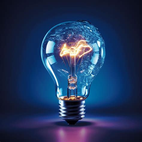 Creative Light Bulb Premium Ai Generated Image