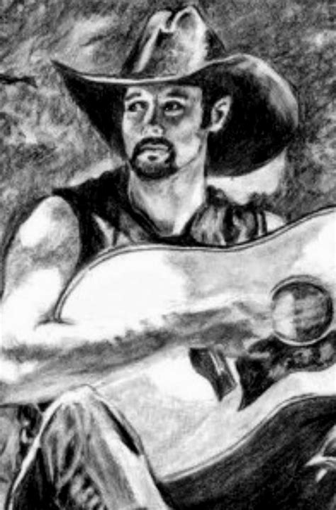 Tim Mcgraw Drawing By Helen Kramer Saatchi Art