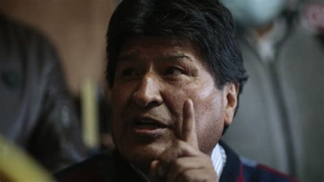 Gobierno Boliviano Niega Atentado Contra Expresidente Evo Morales