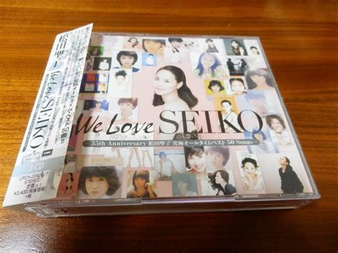 Jp 松田聖子 Cd3枚組ベストアルバム「we Love Seiko 35th Anniversary 松田聖子 究極