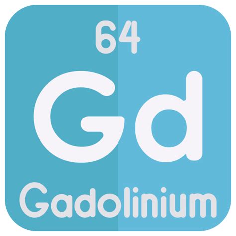 Gadolinium Generic Color Fill Icon