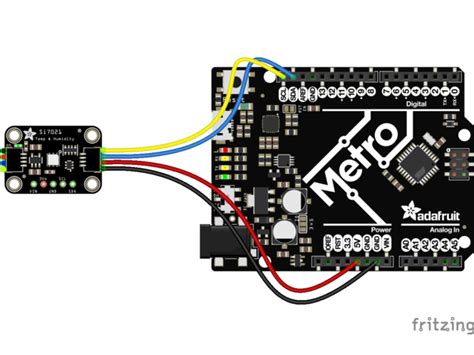 Arduino Code Adafruit Si7021 Temperature Humidity Sensor Adafruit