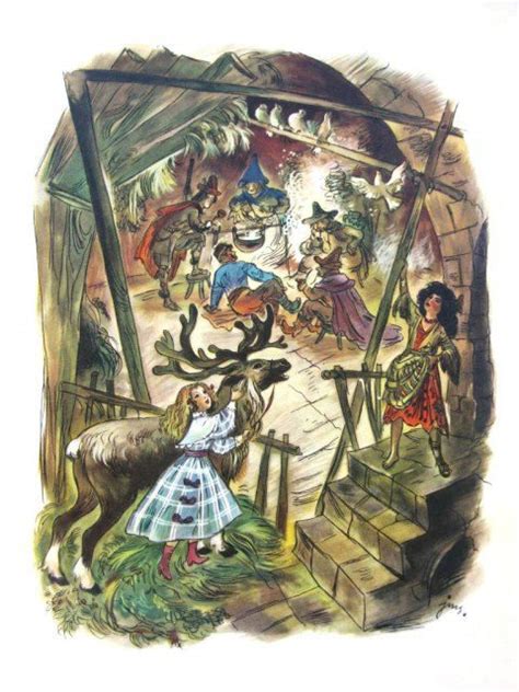 Внимательно рассмотрите иллюстрации к сказке Снежная королева Согласны ли вы с восприятием