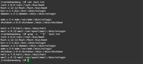 Linux 常用命令 Grep 哔哩哔哩