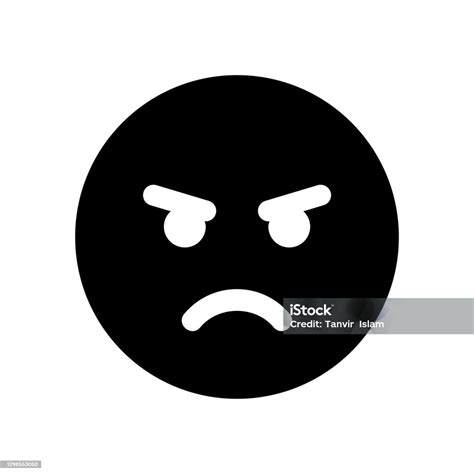 화가 이모티콘 아이콘 감정 시리즈에 대한 스톡 벡터 아트 및 기타 이미지 감정 시리즈 벡터 불쾌한 Istock