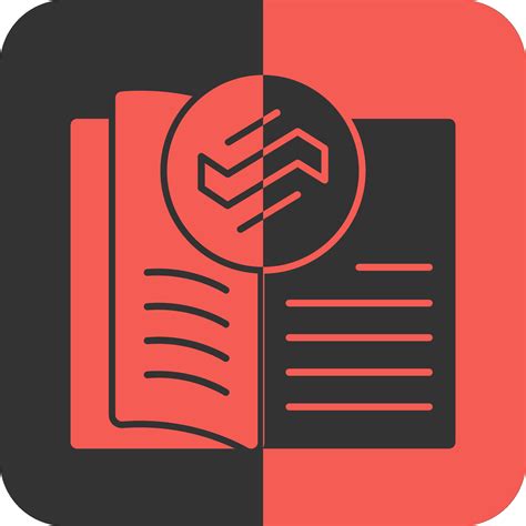 Edu Wave Red Inverse Icon 39509574 Vector Art At Vecteezy