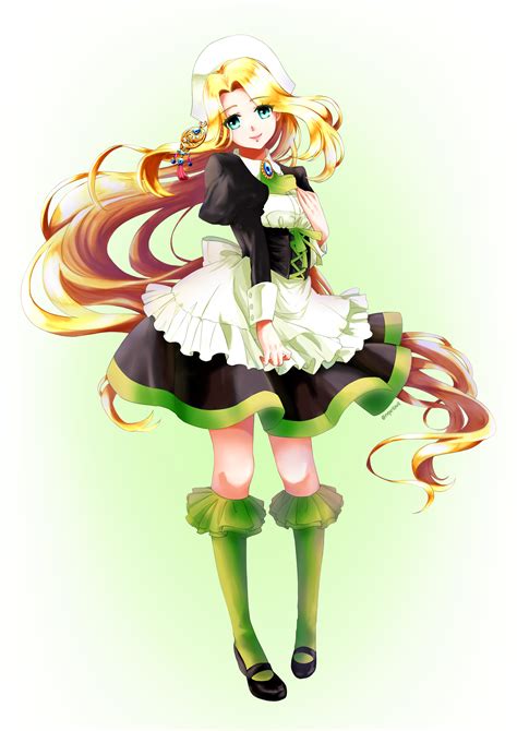 메이플스토리 여제 시그너스 메이드 그림 포트폴리오
