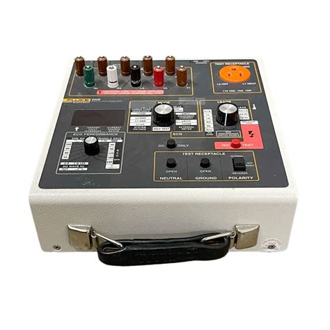 Used Fluke Biomedical Ref 232d Electrical Safety Ecg Analyzer Ecg