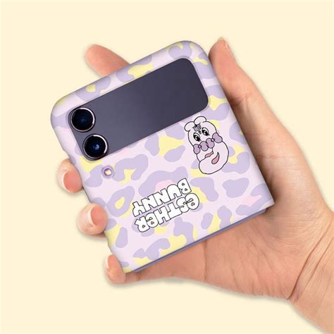 에스더버니 레오파드 갤럭시 Z플립4 3 슬림 하드 케이스 감도 깊은 취향 셀렉트샵 29cm