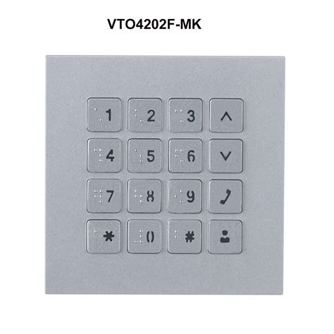 Dahua Vto4202f X Series Modular Outdoor Station Vo Vicedeal