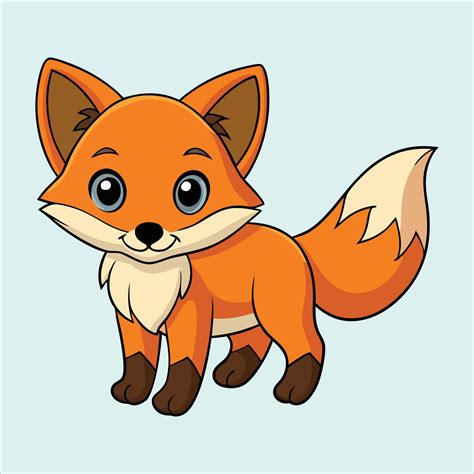 Cartoon Fox Illustration 50892819 Vector Art At Vecteezy