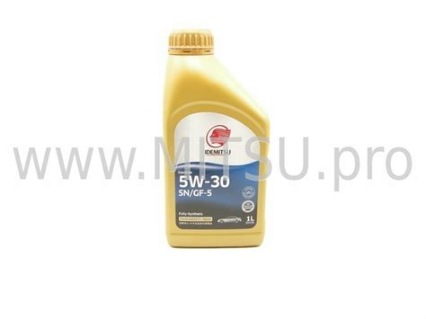 Масло 5W30 1л. (Пластик) IDEMITSU 30011328724