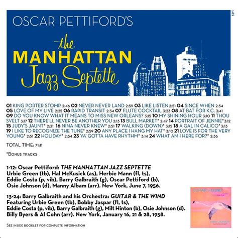 Manhattan Jazz Septette Jazz Messengers