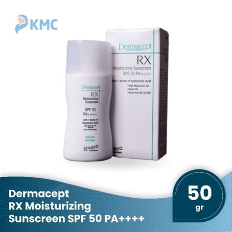 Jual Dermacept Rx Moisturizing Sunscreen Spf 50 Pa Shopee Indonesia