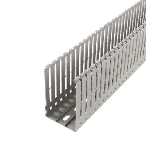 60x100 Slotted Type Cable Trunking A Plus Plastic And Electric