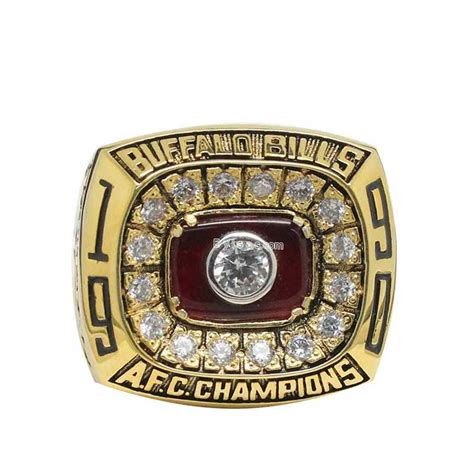 1990 Buffalo Bills American Football Championship Ring Best