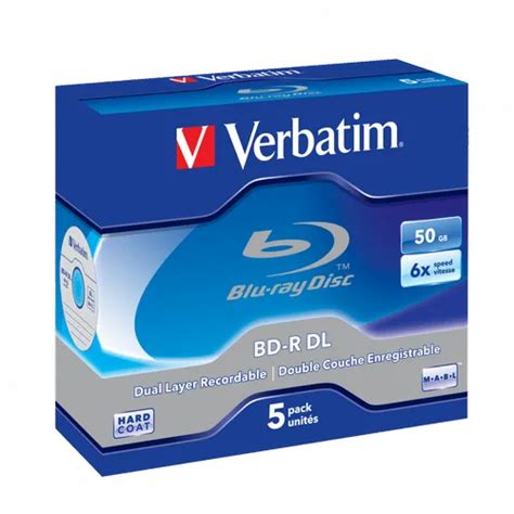 Verbatim Blu Ray Recordable BD R DL GB Jewel Case Pack GB At Piece Gurugram ID