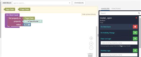How To Create A Modal In UI Builder Backendless