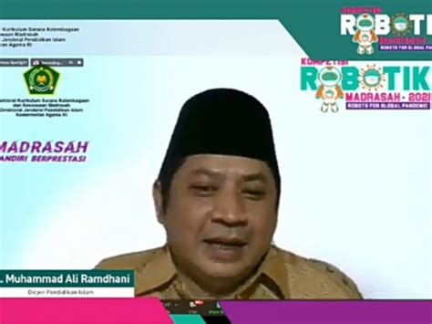 Kemenag Gelar Kompetisi Robotik Madrasah