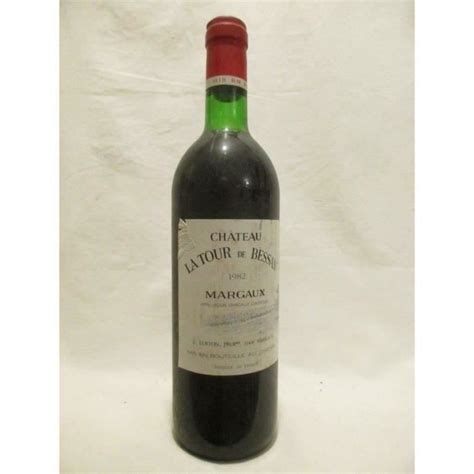 Margaux château la tour de bessan lurton rouge 1982 bordeaux france