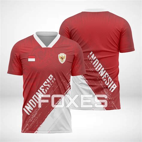 Garuda Indonesian National Team Soccer Jersey Fantasy Full Printing
