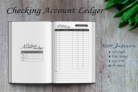 Checking Account Ledger Graphic By Ak2609 · Creative Fabrica