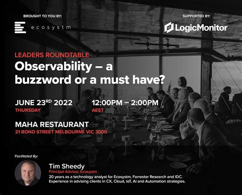 Leaders Roundtable Observability A Buzzword Or A Must Have