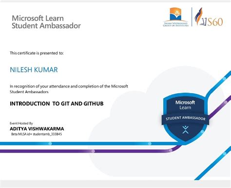 Nilesh Kumar On Linkedin Microsoft Git Github Sviet