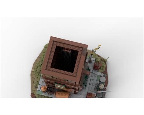 Lego Moc Rohan Watchtower Middle Earth By Legatoflegion Rebrickable