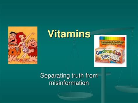 Ppt Vitamins Powerpoint Presentation Free Download Id6233340