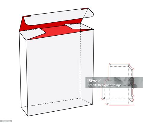 Kotak Kardus Paket Putih Realistis Keren Dibuka Untuk Perangkat