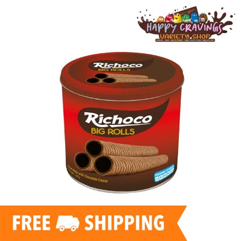 Richoco Richeese Big Rolls 300g Shopee Philippines