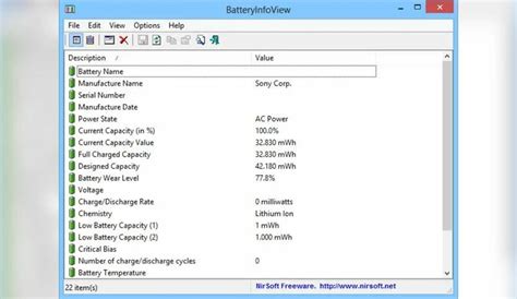 Nirsoft Batteryinfoview Download Latest 2025 Filecr