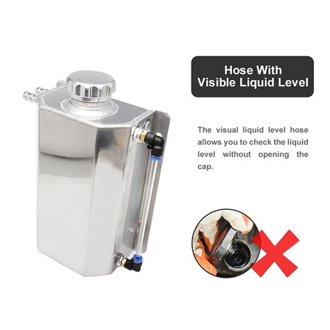 Buy Coolant Overflow Tank L Coolant Reservoir Tank Made Of Aluminum