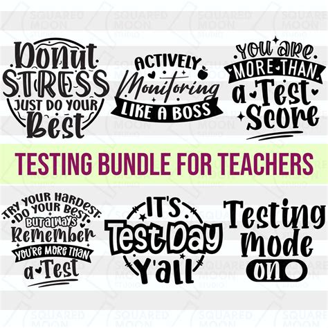 Testing Svg Bundle Testing Day Svg For Teachers It S Etsy