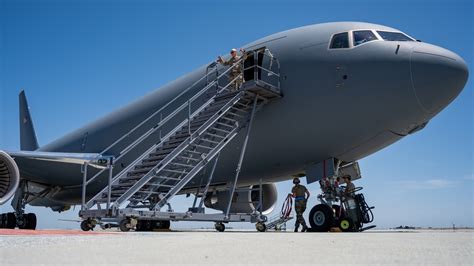 Dvids Images Travis Afb Receives New Kc 46 Airframe [image 2 Of 6]