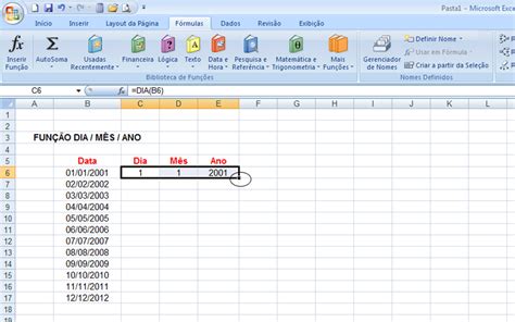 Funções Do Excel Desmembram Informações Sobre Data E Hora Veja Como