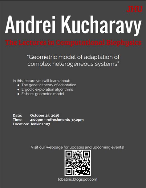 Lectures In Computational Biophysics At Jhu Lecture 12 Andrei