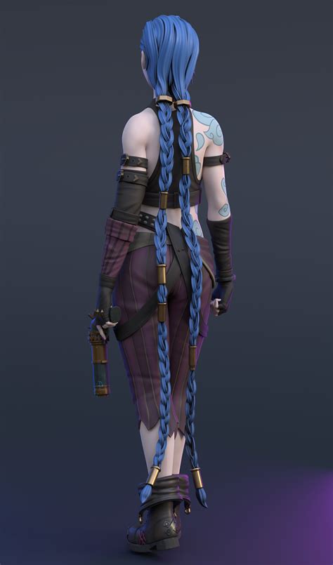 Jinx Arcane Finished Projects Blender Artists Community