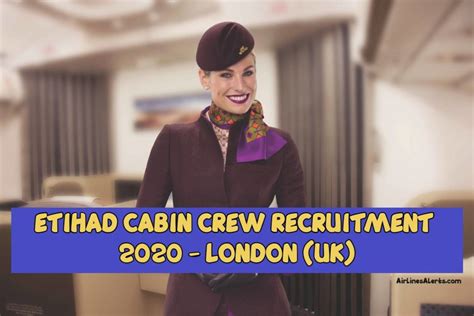 Etihad Cabin Crew Recruitment United Kingdom 2020 London