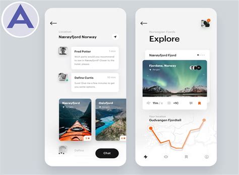 UI UX Design For Travel App By Alina Shah On Dribbble