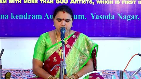 Saptagiri Sangeetha Saptaham Vaggeyakara Vaibhavam Mrs G Lavanya