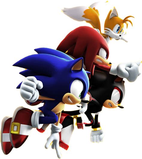 Sonic Knuckles Shadow And Tails Png By Coenisawesome On Deviantart