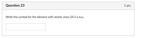 Write The Symbol For The Element With The Electron Chegg