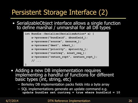 Ppt The Dtn Reference Implementation Powerpoint Presentation Free