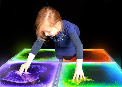 Light Up Liquid Sensory Floor Tile Treezy