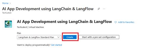 Techlatest Net Setup And Installation Of Langflow Langchain On Azure