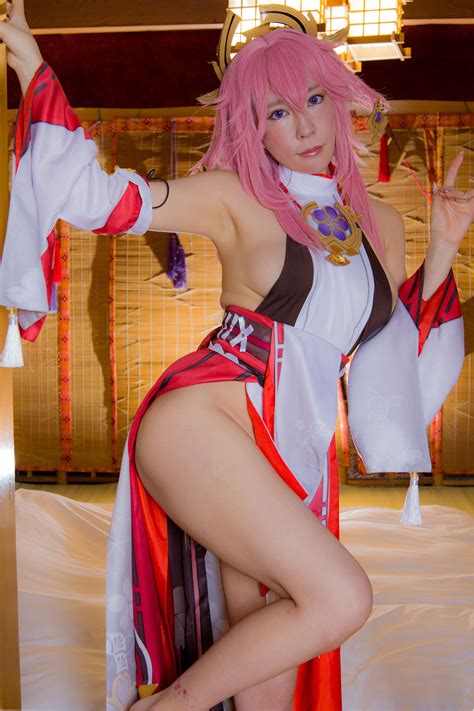 Heresy 林檎蜜紀 原神・淫ぱくと・三八重神子 微图坊