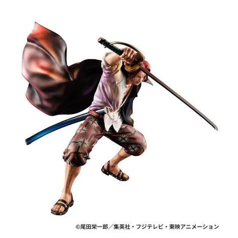 Megahouse Portraitofpirates One Piece Playback Memories Shanks Figur