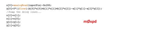 M0xpds Shack Nasties Signal Processing On The Arduino